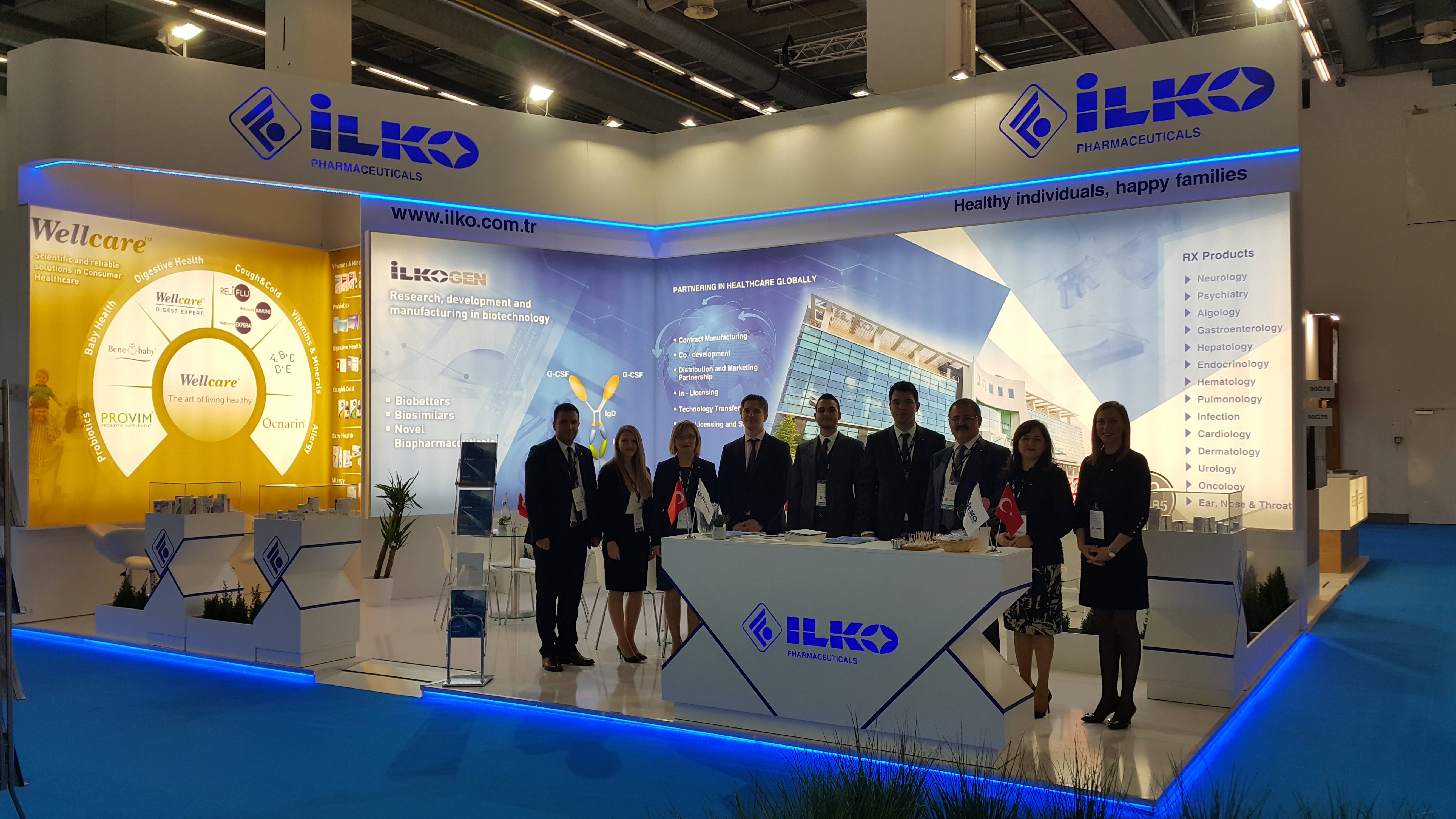 İLKO İlaç, dünyanın en büyük sektör buluşması olan CPhl WORLDWIDE Fuarı’nda