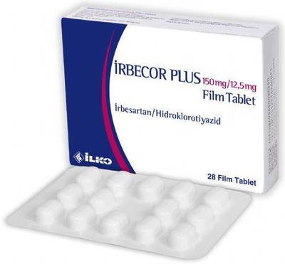 Irbecor Plus 150 Mg / 12.5 Mg 28 Film Coated Tablets