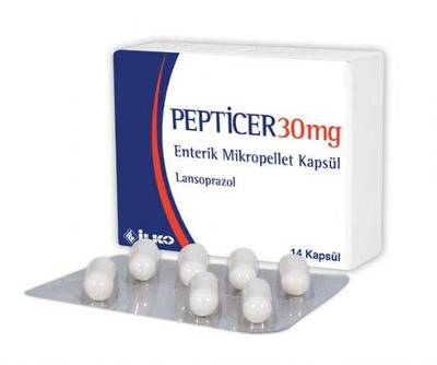 Pepticer 30 Mg 14 Enteric Coated Micropellet Capsules