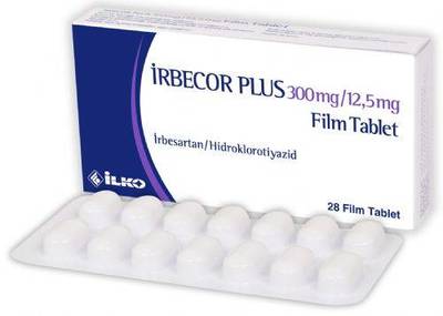 Irbecor Plus 300 Mg / 12.5 Mg 28 Film Coated Tablets